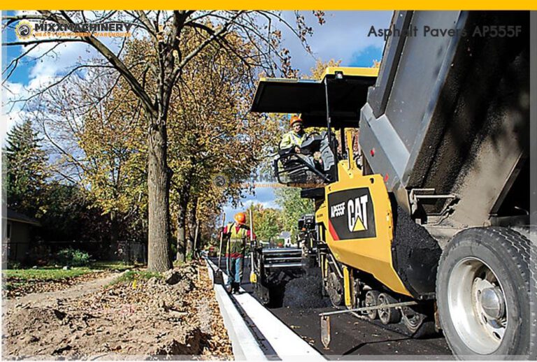 caterpillar Asphalt Pavers AP555F – MixxMachinery เครื่องจักรกลหนัก ...